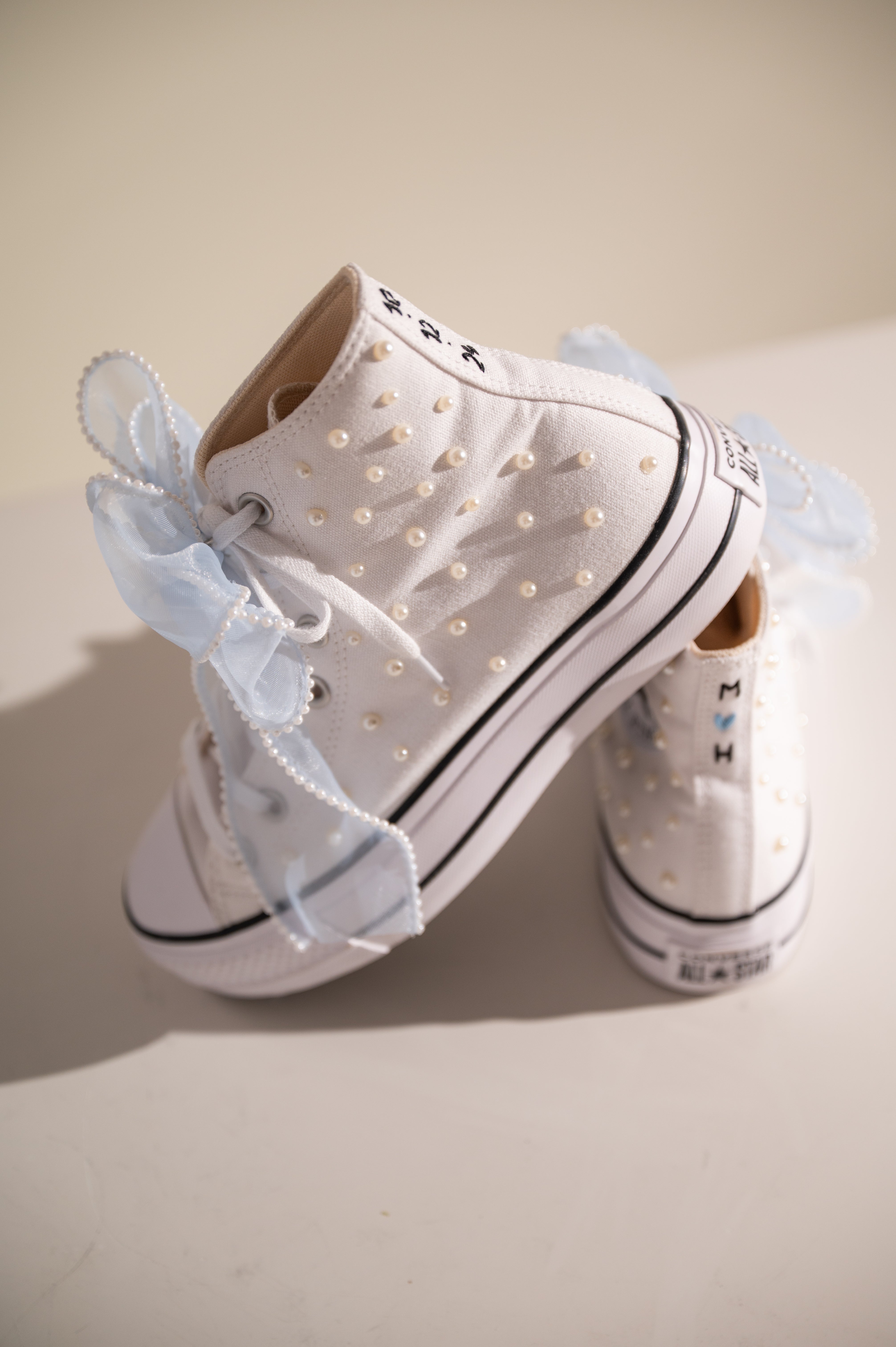 Custom Bridal Sneakers - Fairy Tale Converse
